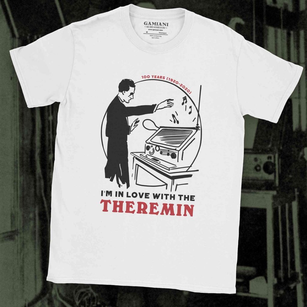 Theremin's 100th anniversary T-shirt - Thereminvox.com